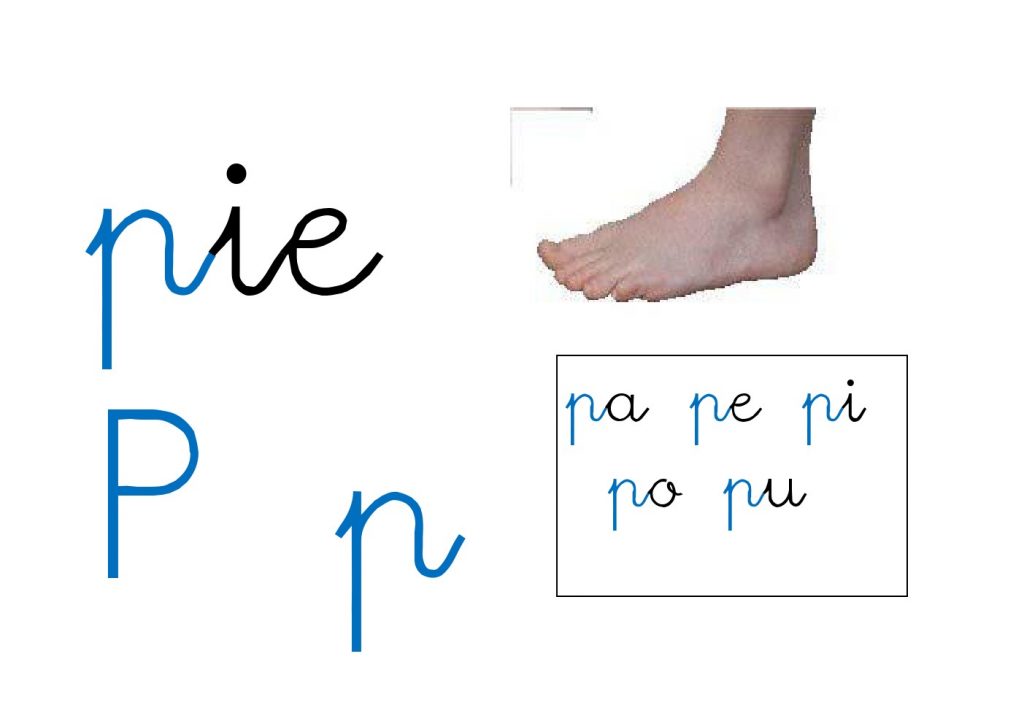 Ficha para aprender a leer con la p | Recursos de aprendizaje
